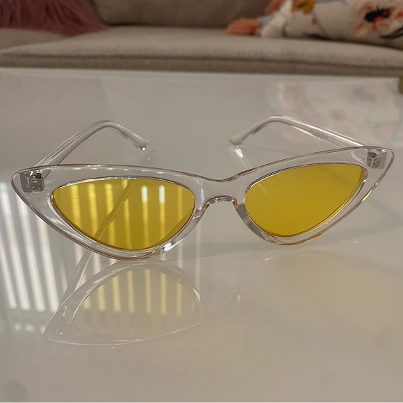 Accessories | Yellowclear Cat Eye Sunglasses | Poshmark